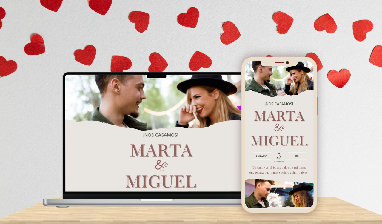 Modelos Invitaciones Digitales de Boda 2026 | Originales